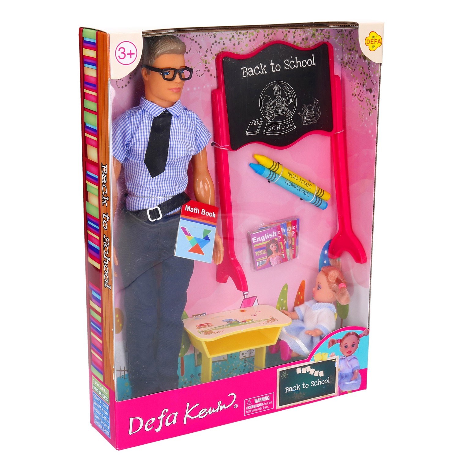 Lalka nauczyciel KEVIN Defa - Hurtownia Biały