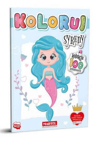 KOLOROWANKA Koloruj syreny - Hurtownia Biały