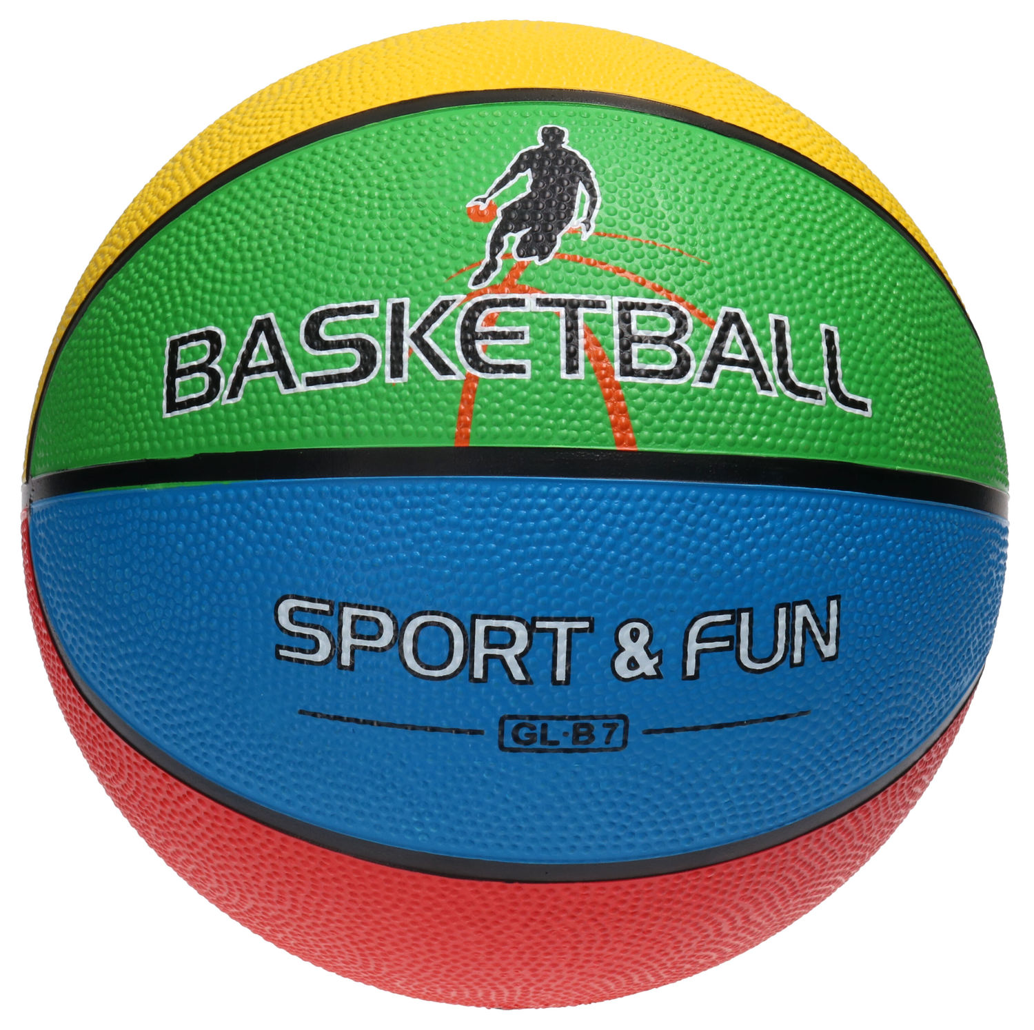 Piłka do koszykówki kolorowa - Hurtownia Biały