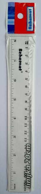 Linijka 20cm - Hurtownia Biały