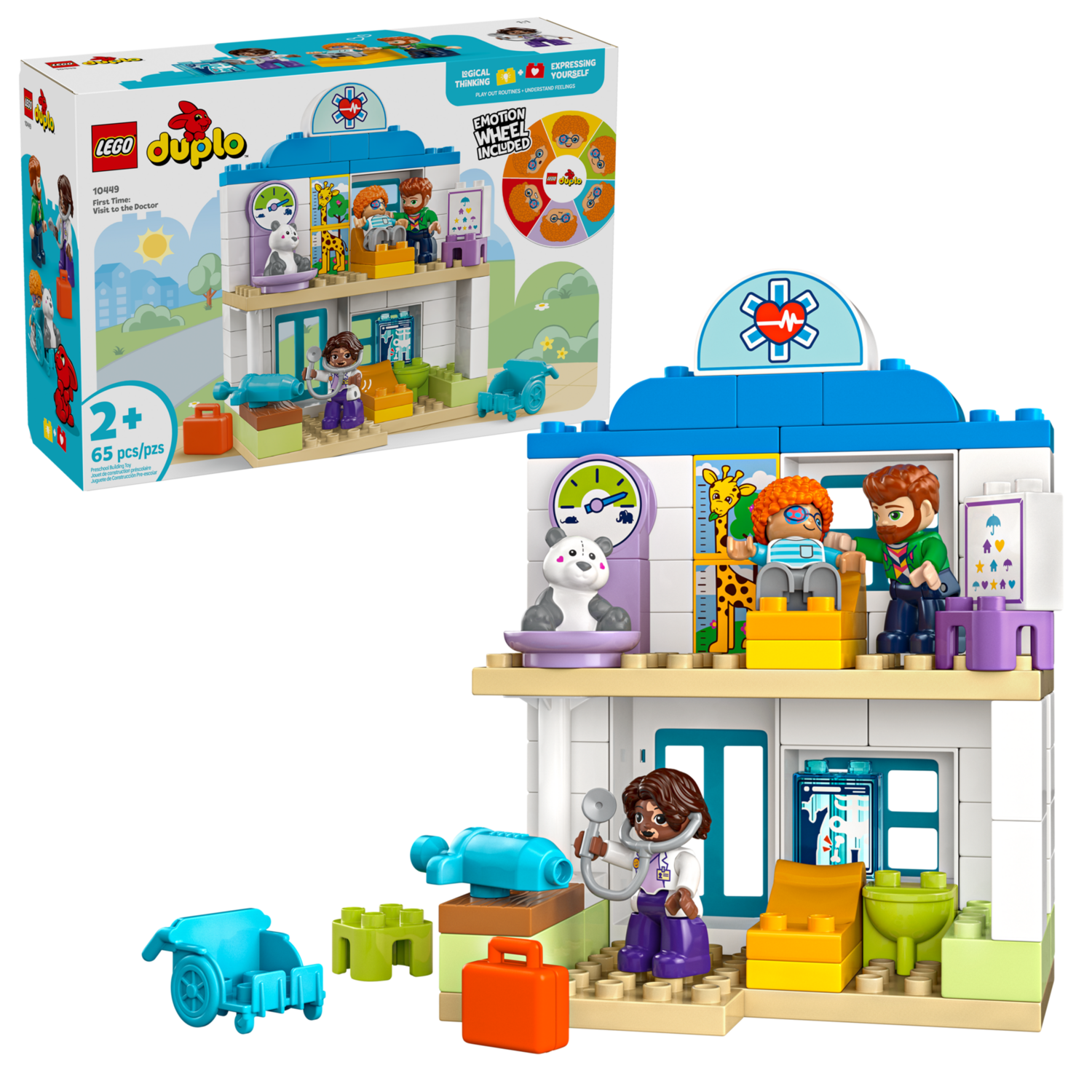 Klocki LEGO DUPLO Pierwszy raz: Wizyta u lekarza - LEGO - Hurtownia Biały